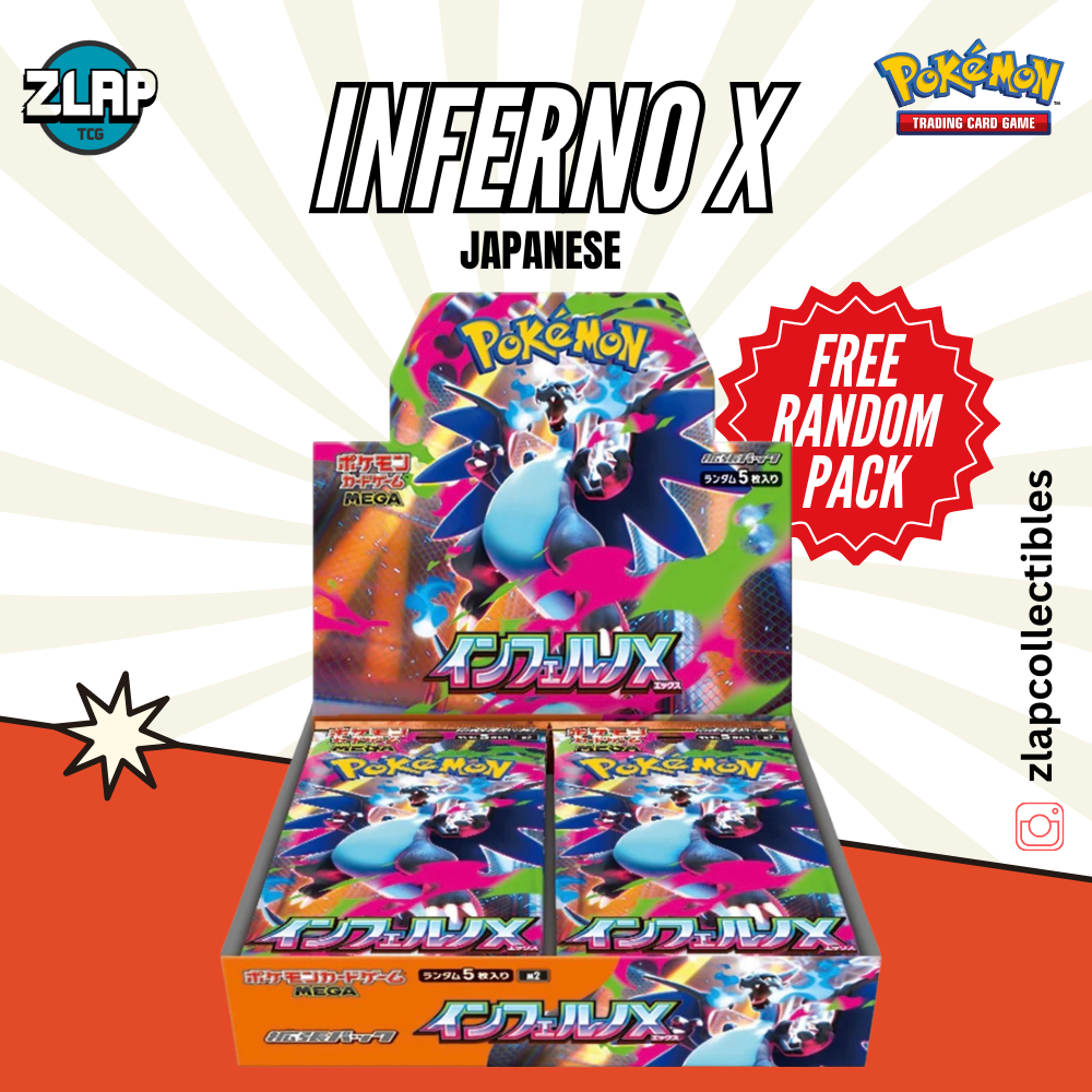 Jual Pokemon Inferno X Booster Box TCG Japan Pokemon JP M2 | Shopee ...