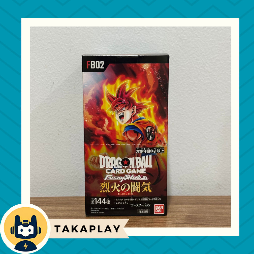 Jual Kartu Dragon Ball TCG FB02 FB-02 FB 02 Booster Box Fusion World ...