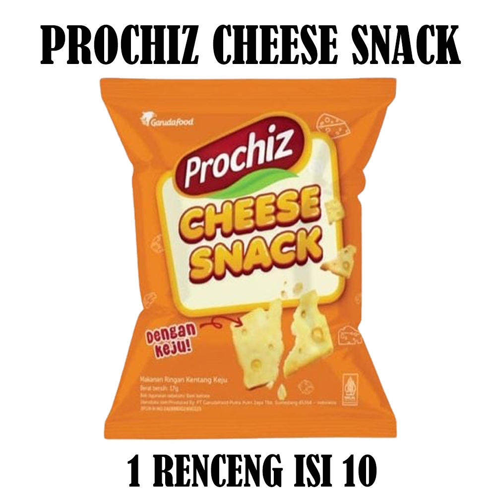 Jual PROCHIZ CHEESE SNACK RENCENG ISI 10 | Shopee Indonesia