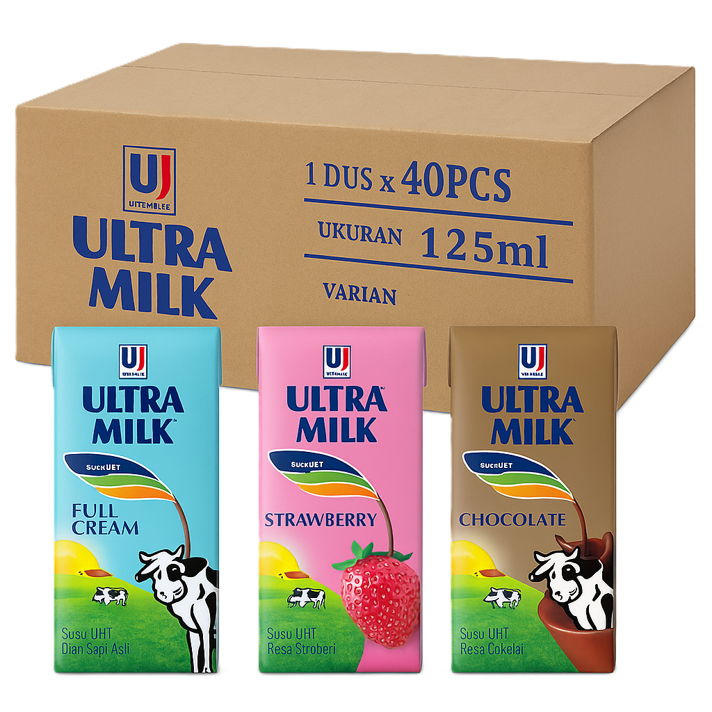 Jual ULTRA Milk 125ML Single Pack 125ml | Shopee Indonesia