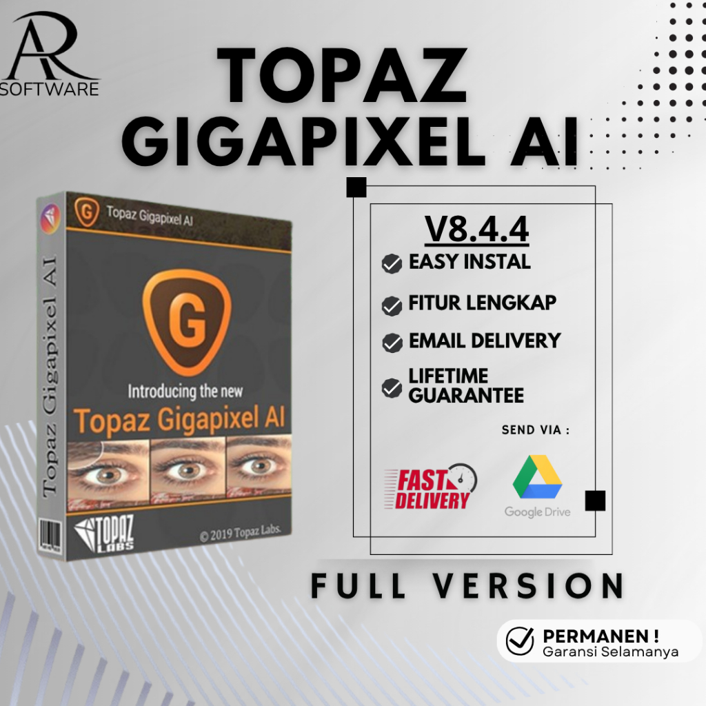 Jual (Win/Mac) Topaz Gigapixel AI 8.4.4 Full Version (Versi Terbaru ...