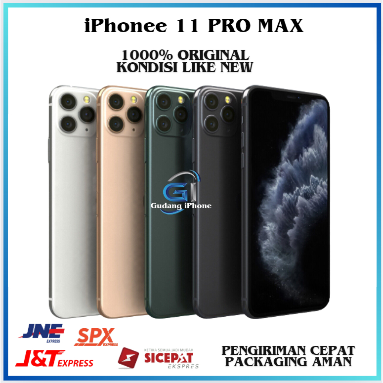 Jual PROMO IP 11 PRO / 11 PRO MAX 128GB 256GB 100% ORIGINAL SECOND ...