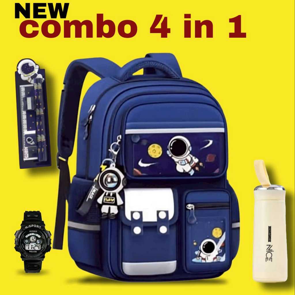 Jual MHS - TAS RANSEL SEKLAH ANAK SD ASTRONOT TERBARU MODEL RUANG LEBIH ...