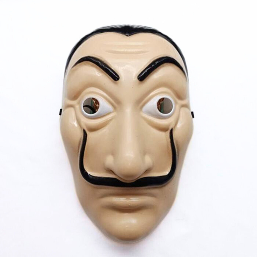 Jual TOPENG MONEY HEIST Salvador Dali Mask La Casa De Papel Accessories ...