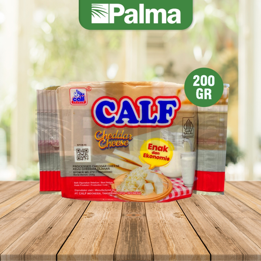 Jual CALF CHEDDAR CHEESE, 200GR | Shopee Indonesia