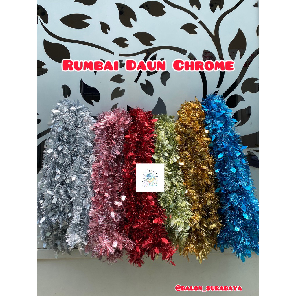 Jual Slinger / Rumbai Daun Chrome Tebal 9cm | Shopee Indonesia