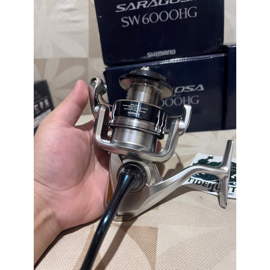 Jual Reel Shimano Saragosa SW 6000HG Second | Shopee Indonesia