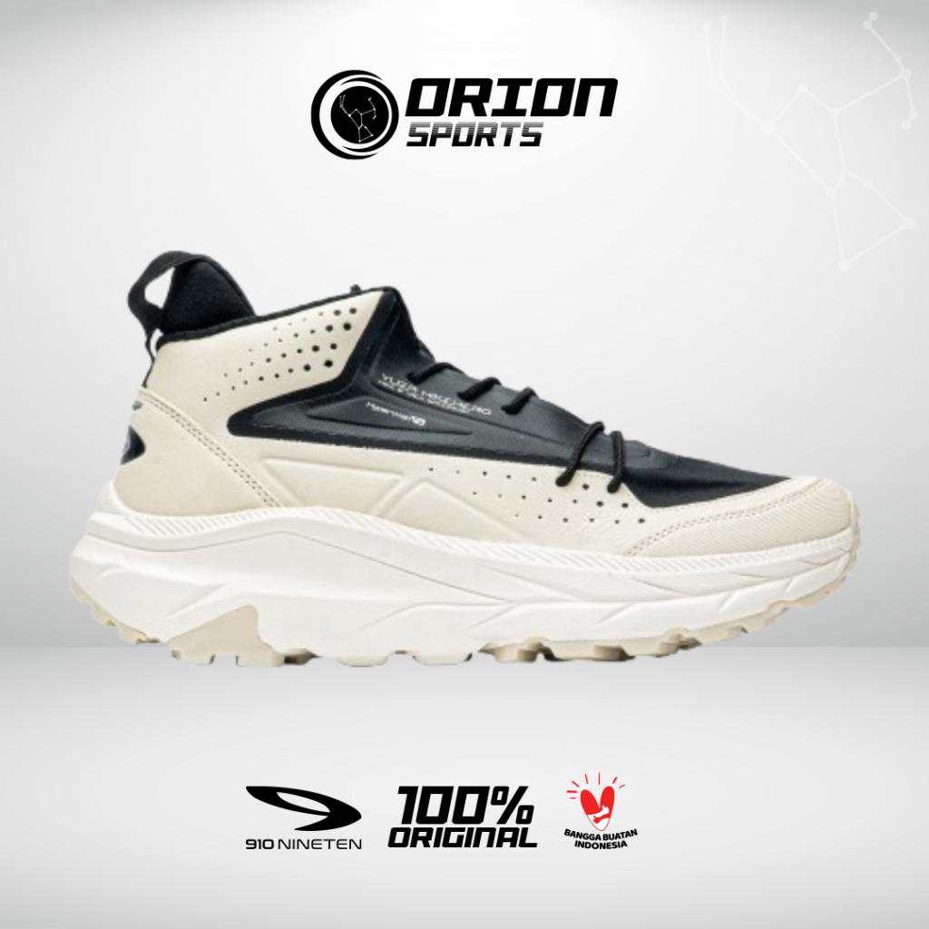 Jual SEPATU TRAIL RUNNING 910 NINETEN YUZA HIKE HERO MID - HITAM/PUTIH ...