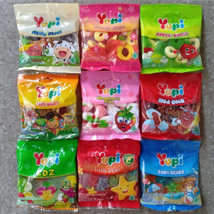 Jual Permen Yupi Mini Bag 45 gram isi 1 bungkus | Shopee Indonesia
