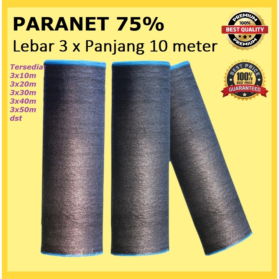 Jual Paranet 75% | 3x10 meter | Shade Net | Jaring Paranet Anti-UV ...