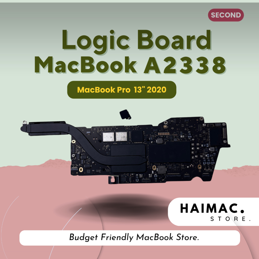 Jual Logic Board A2338 - MacBook Pro 13" 2020 M1 Mainboard Mesin ...