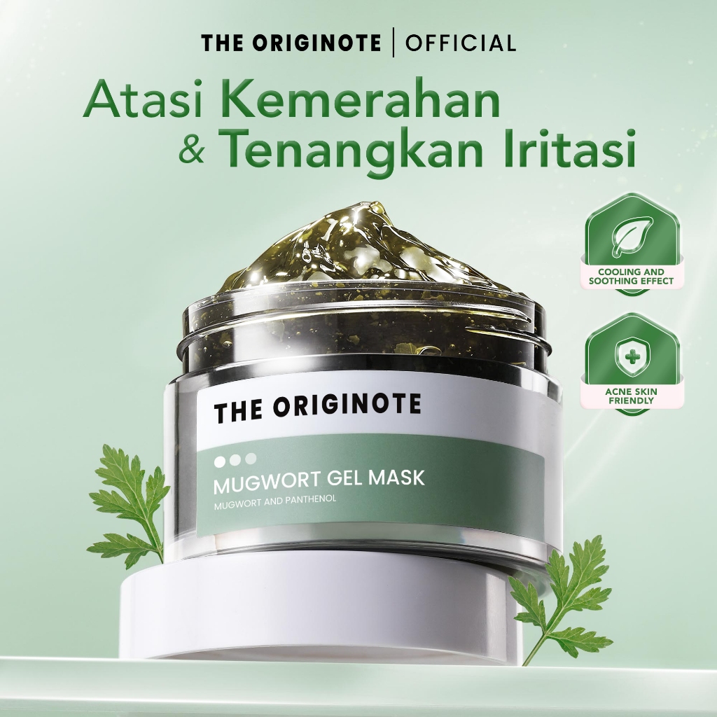 Jual The Originote Mugwort Gel Mask - Masker Wajah Gel untuk Kulit ...