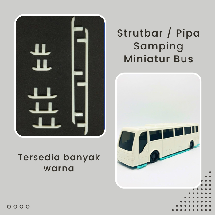 Jual Strutbar Bus Miniatur | Pipa Samping Miniatur Bus | Full Set ...