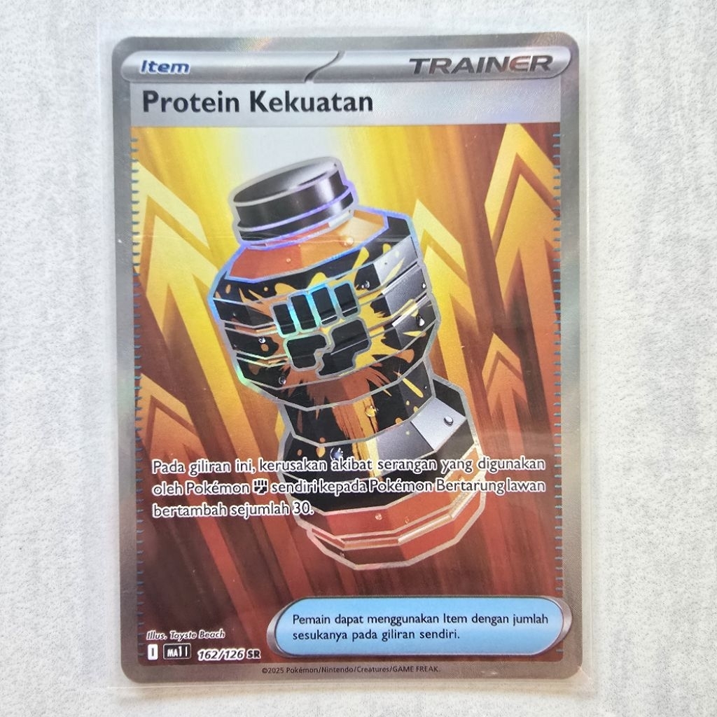 Jual Protein Kekuatan SR Set Evolusi Mega MA1 162/126 - Kartu Pokemon ...