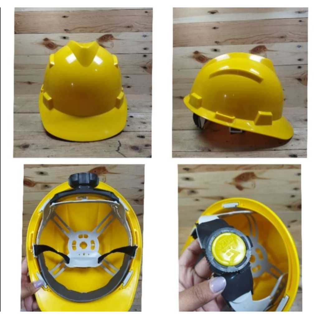Jual Helm Safety Enzo Kuning, Putih, Orange | Shopee Indonesia