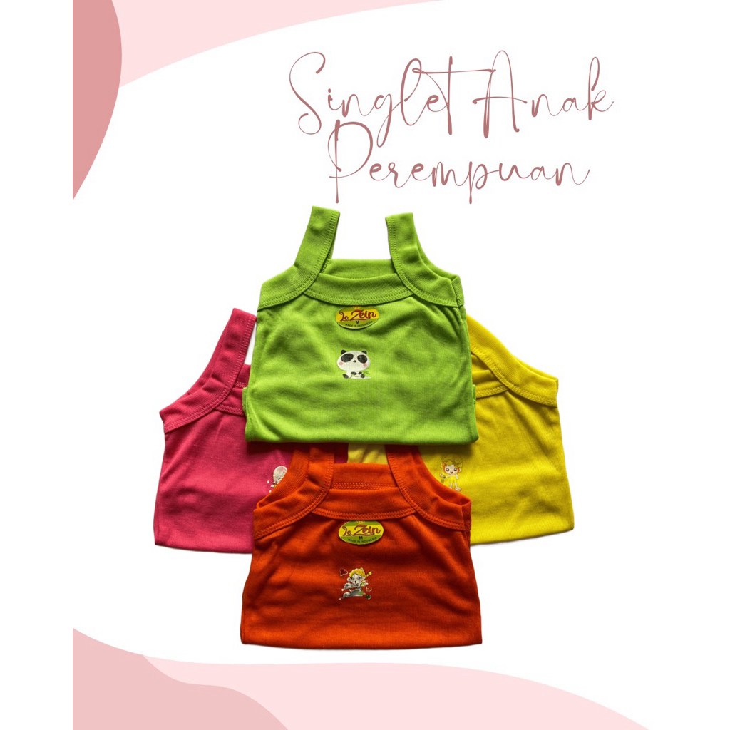 Jual SINGLET ANAK PEREMPUAN ENJI STABILO | Shopee Indonesia