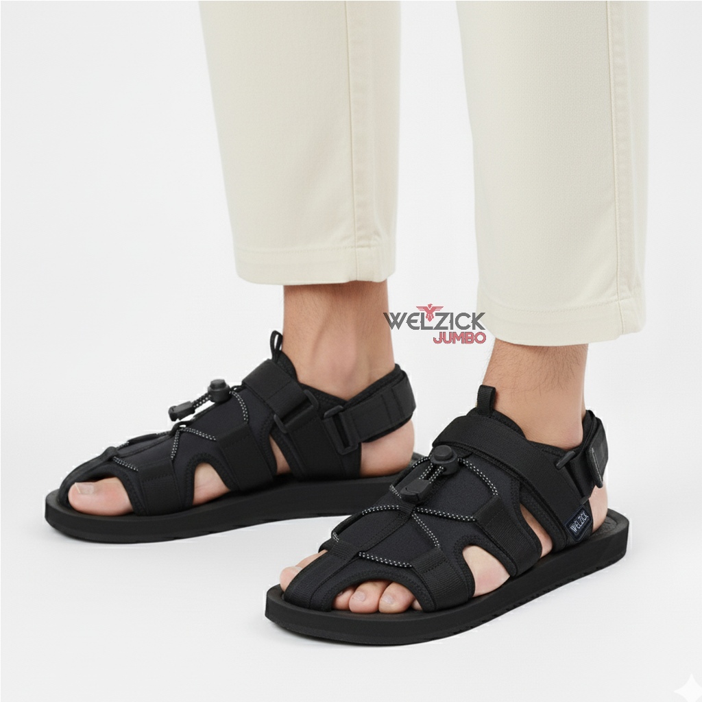Jual Welzick - Sandal Gunung Jumbo Outdoor 2in1 Ringan Empuk - Elbrus ...