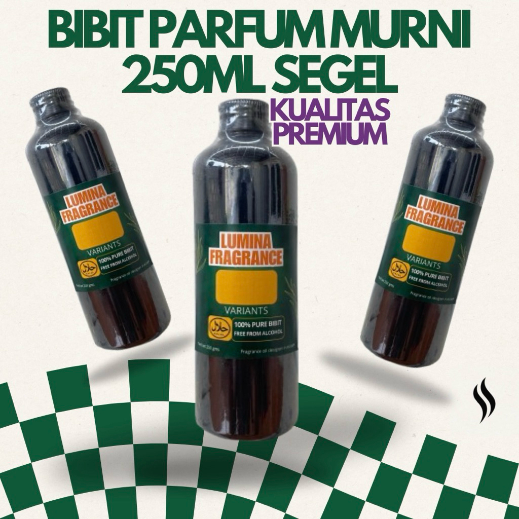 Jual Bibit Parfum Murni 250ml Grade Premium Original Segel Kuat Wangi ...