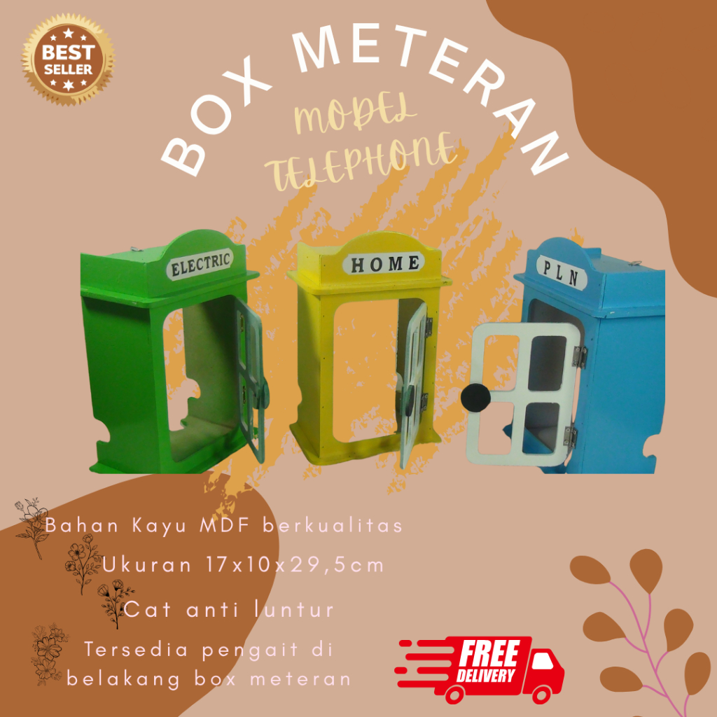 Jual Box Meteran Listrik Token Model Telephone | Shopee Indonesia