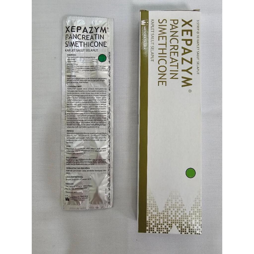 Jual XEPAZYM KAPLET STRIP @ 10 KAPLET | Shopee Indonesia