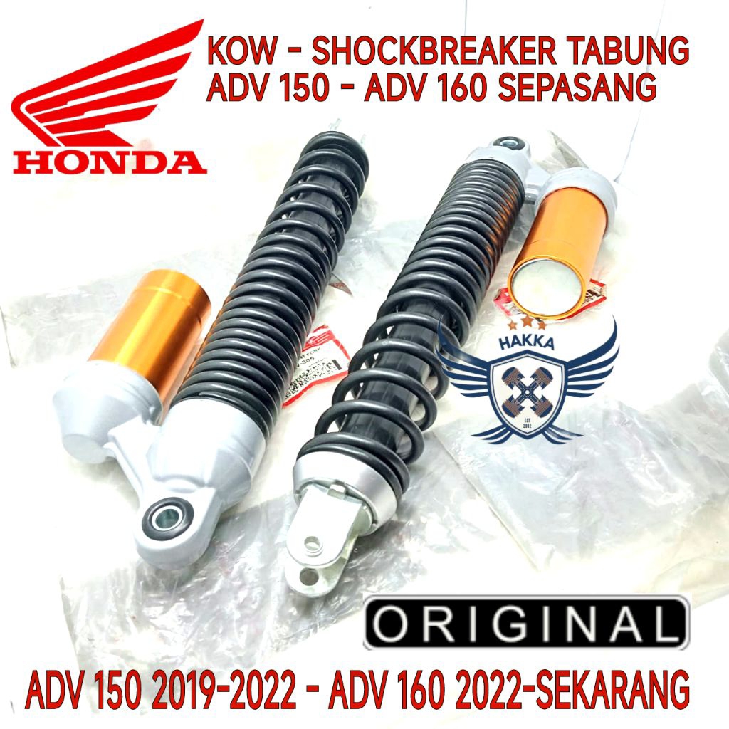 Jual KOW ORIGINAL SEPASANG SHOCKBREAKER TABUNG HONDA ADV 150 2019-2022 ...