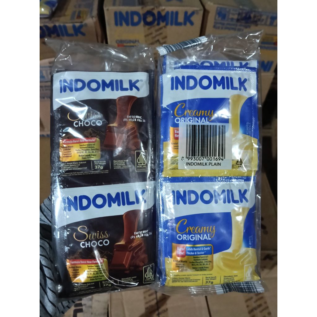 Jual Indomilk skm sachet renteng | Shopee Indonesia