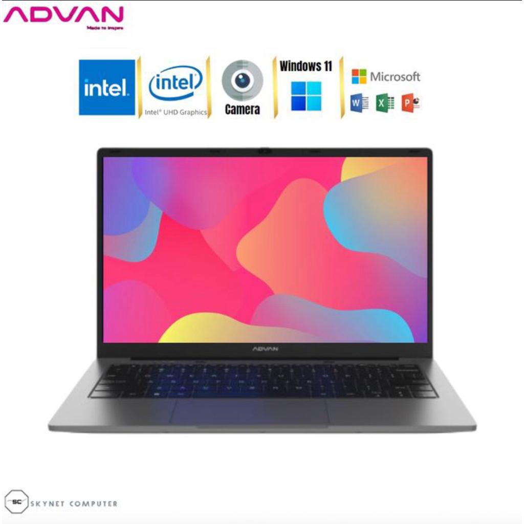 Jual ADVAN TBOOK N100 4GB 128GB W11 RESMI | Shopee Indonesia