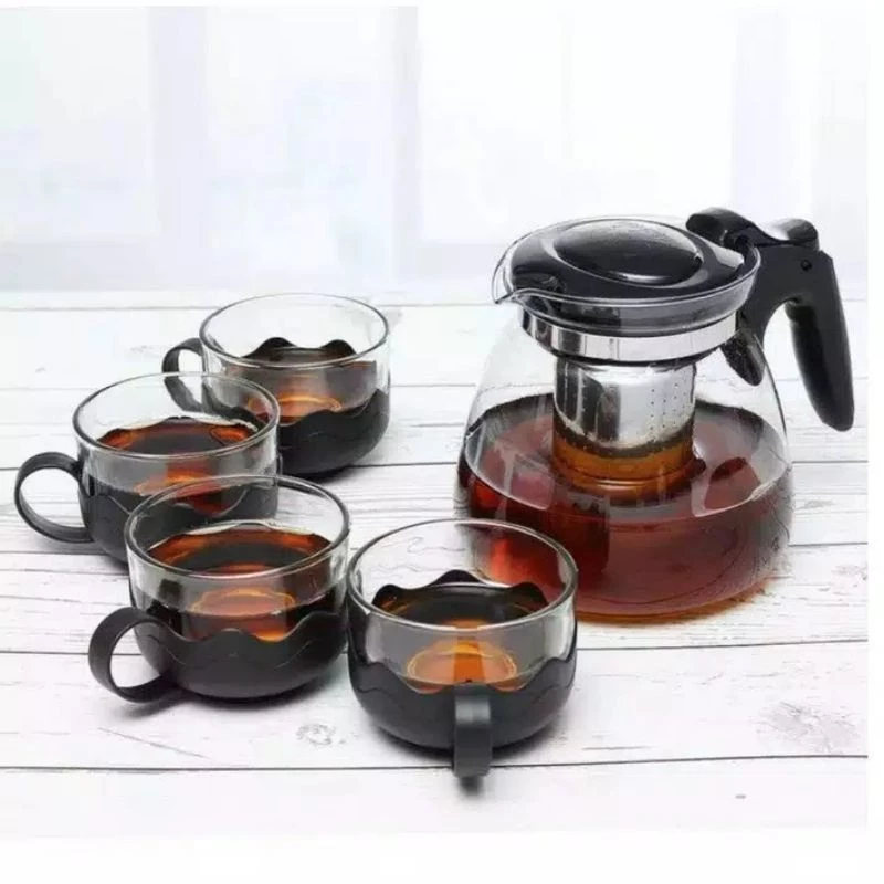 Jual TEAPOT SET 5 IN 1 TEA POT SARINGAN SET 5 IN 1 TEAPOT SARINGAN ...