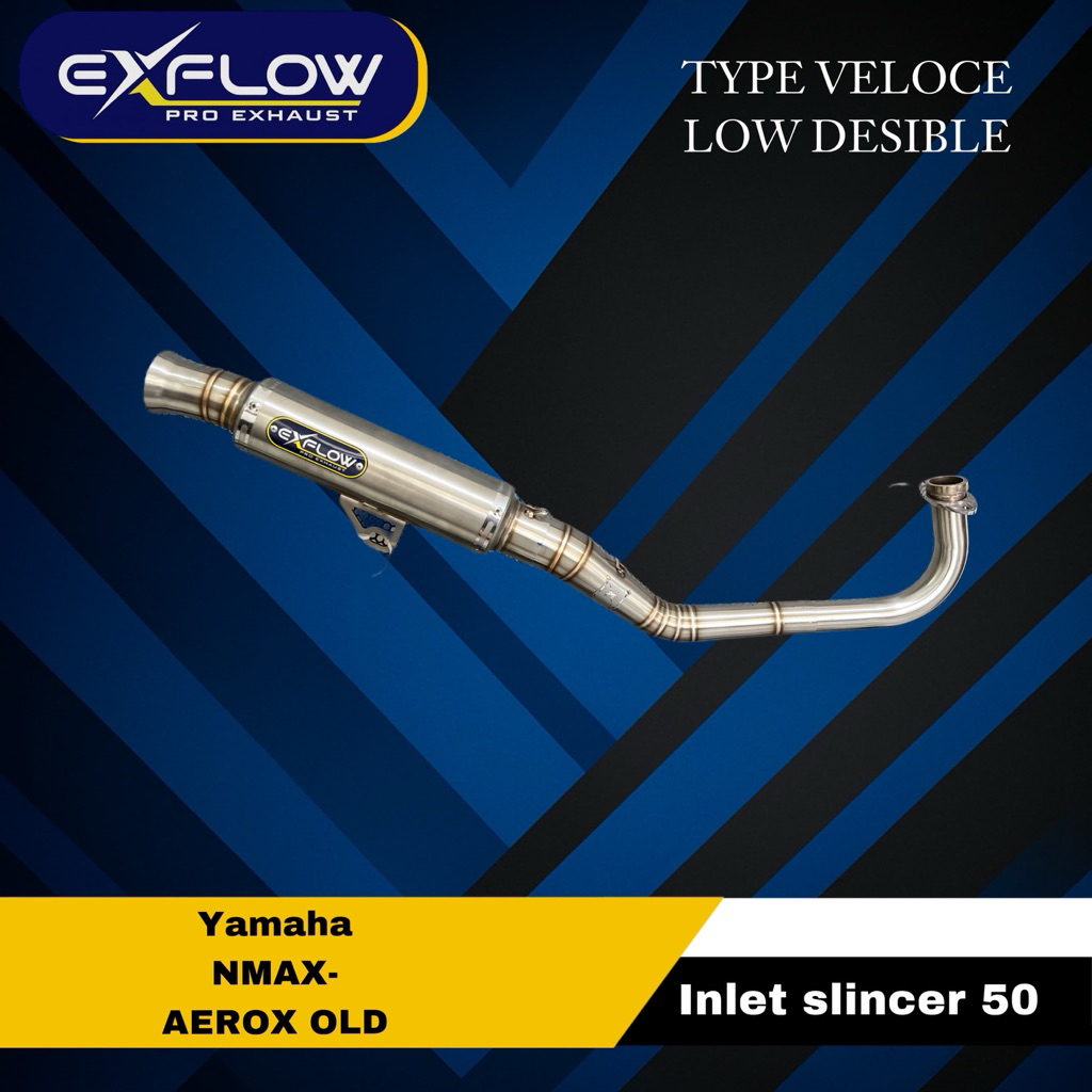 Jual Knalpot Exflow Exhaust N Max old Daily Use Kompetisi | Shopee ...