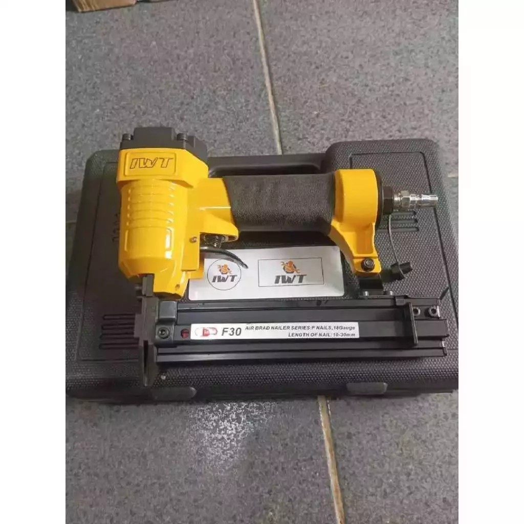 Jual IWT Staples Angin 1022J DAN F30 Mesin Air Nailer Gun Nail Staples ...