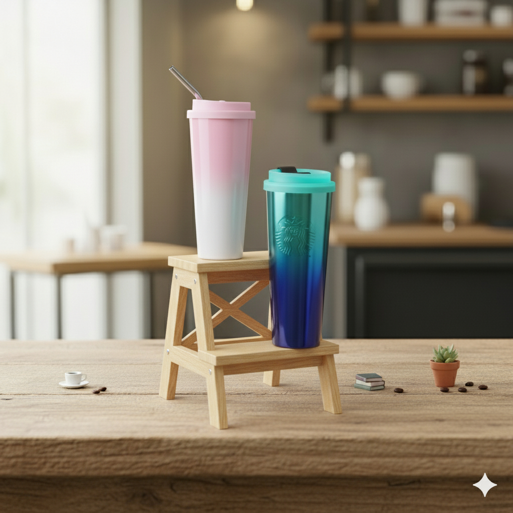 Jual Tumbler Starbucks 420ml | Stainless Steel Straw Es Cup Gelas Kopi ...
