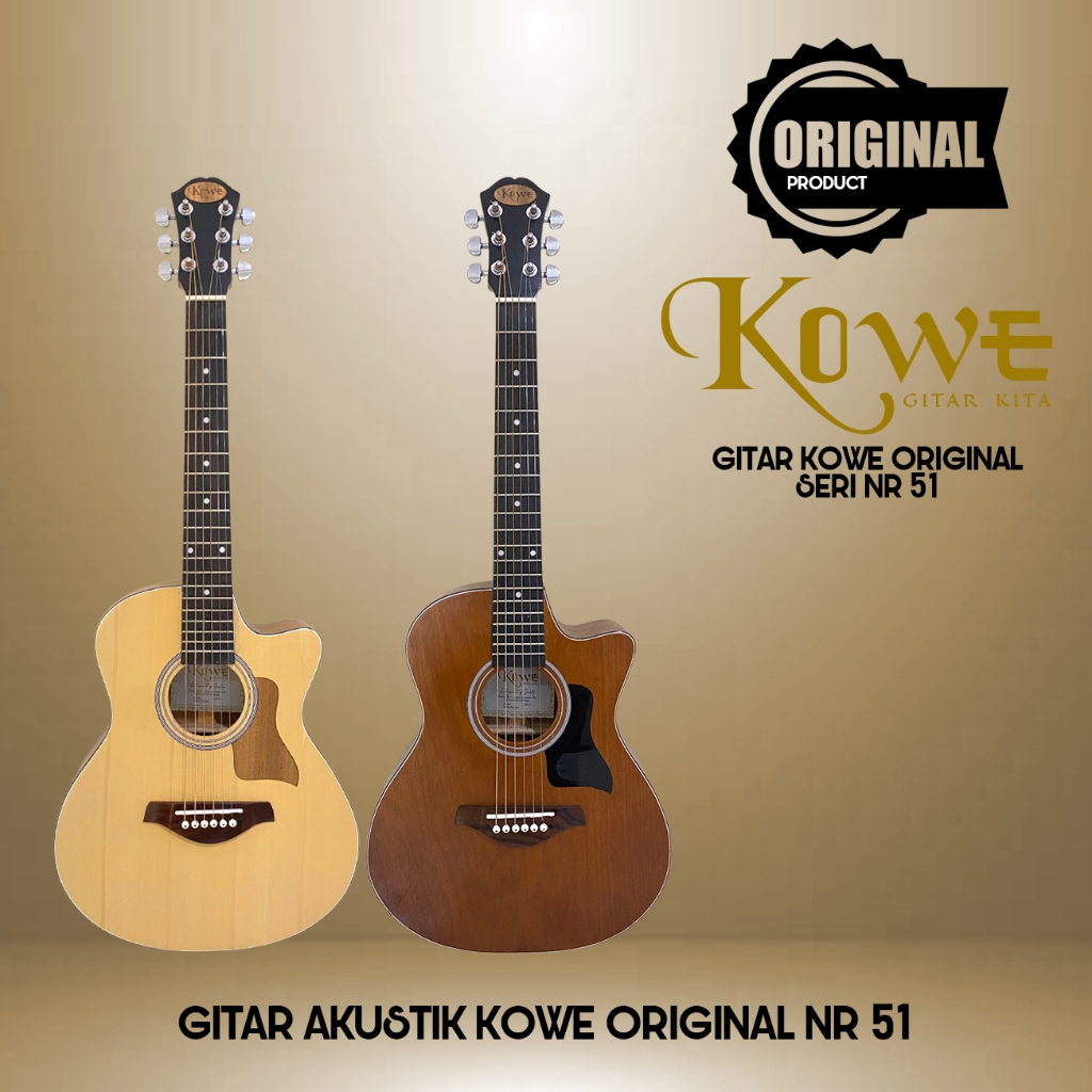 Jual Gitar 3/4 Akustik Elektrik KOWE Original Equalizer 7545R | Shopee ...