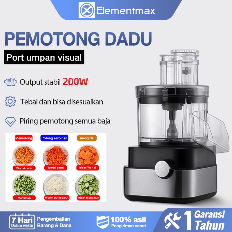 Jual Mesin Potong Sayur Elektrik Multifungsi Kentang Dadu, Mustofa ...