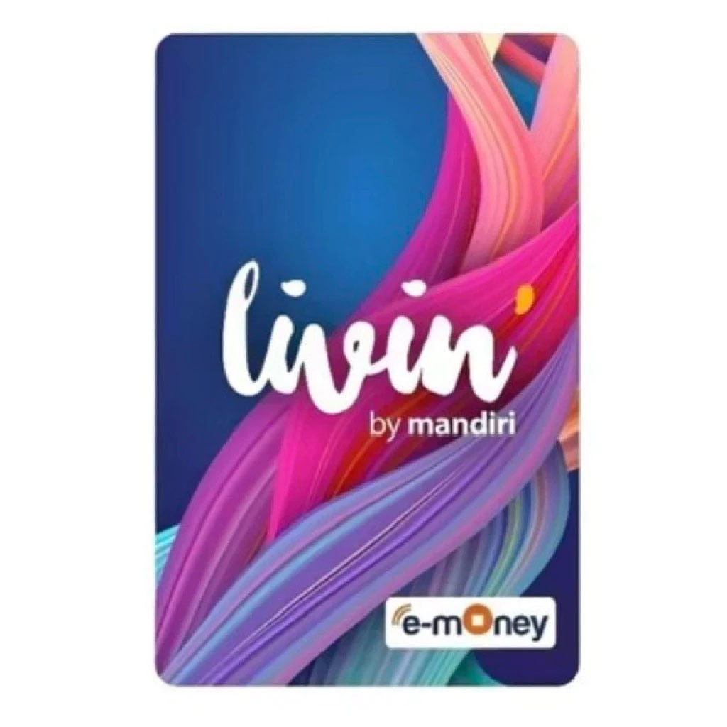 Jual Emoney Livin Mandiri - Top Up HP NFC - Original Mandiri | Shopee ...
