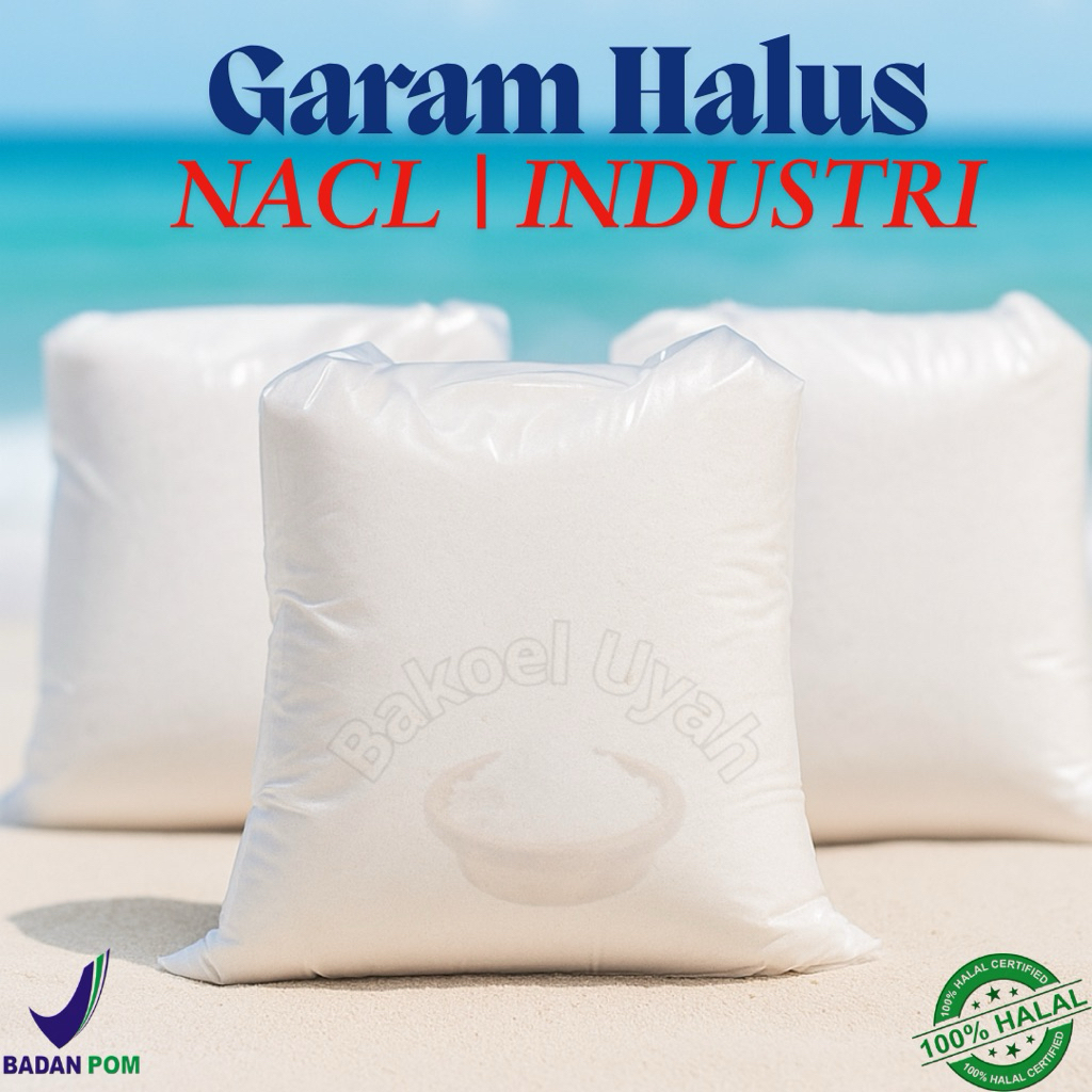 Jual Garam Industri | Garam Halus | NACL | Shopee Indonesia