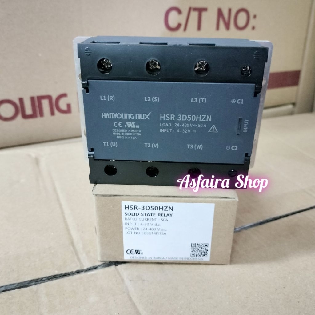 Jual SOLID STATE RELAY HANYOUNG HSR-3D50HZN / HSR-3D504Z | Shopee Indonesia