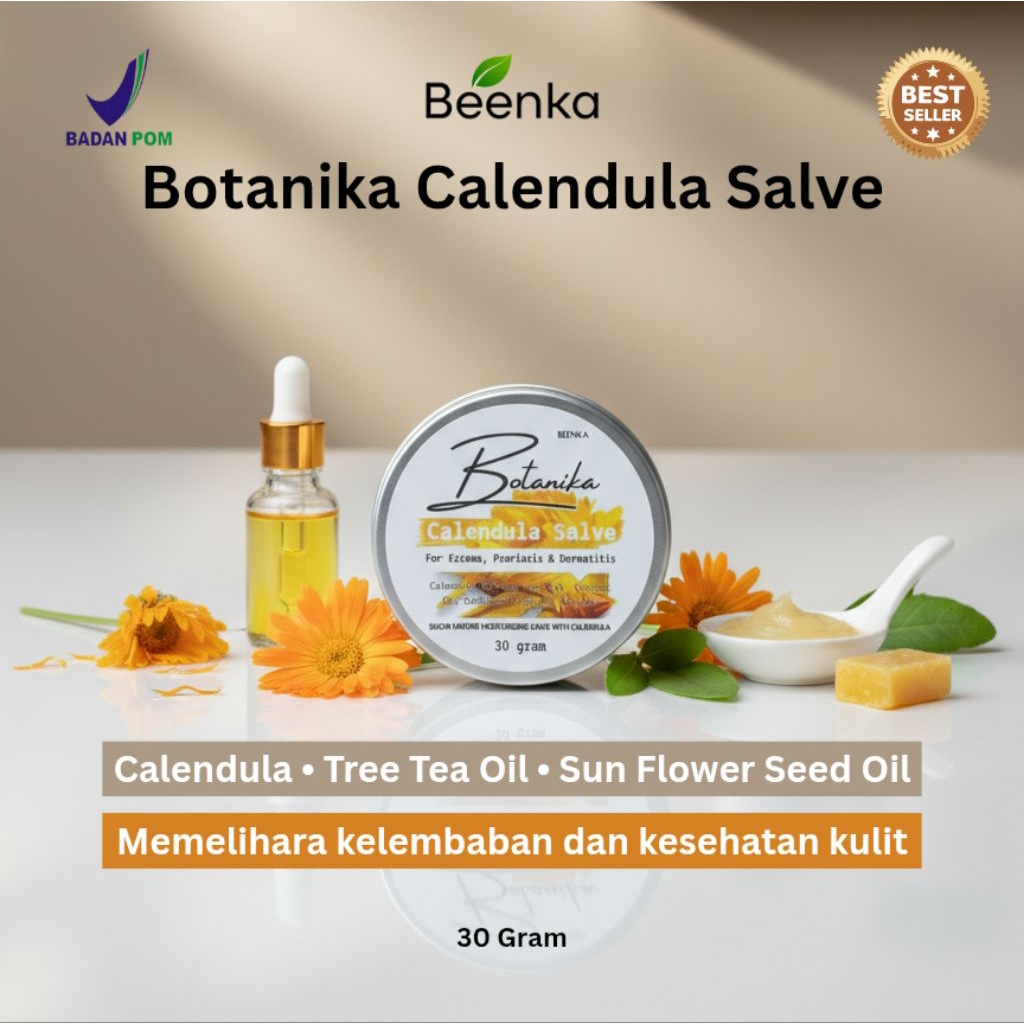 Jual Salep Gatal Calendula Salve (Salep Eksim, Eczema, Dermatitis ...