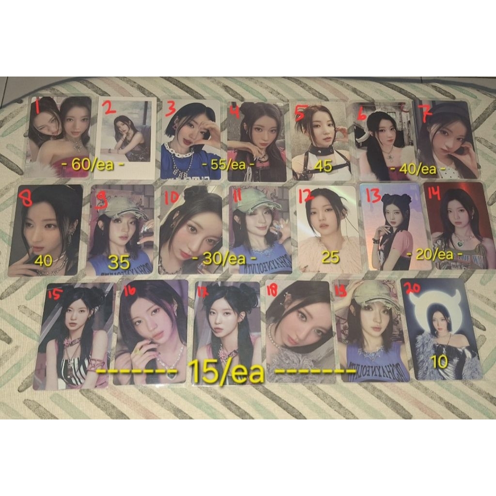 Jual WTS PHOTOCARD OFFICIAL BABYMONSTER ASA | Shopee Indonesia