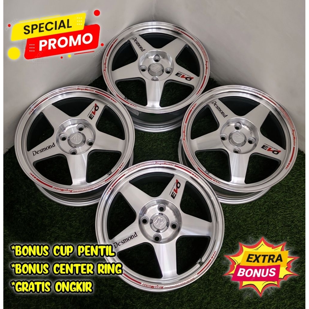 Jual SPECIAL PROMO Velg mobil Evo regamaster R15 ( baru ) | Shopee ...