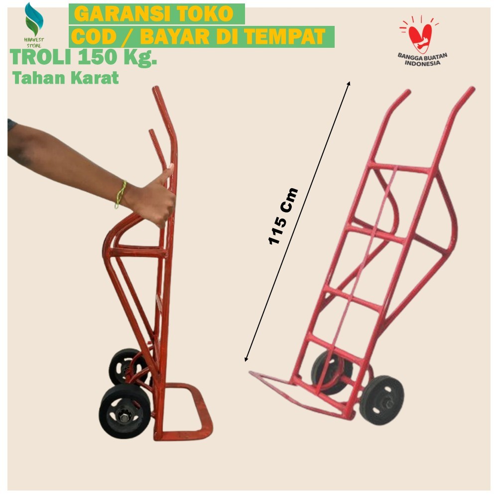 Jual Troli Barang 150KG Troli Galon Aqua dan Gas Troli Serbaguna ...