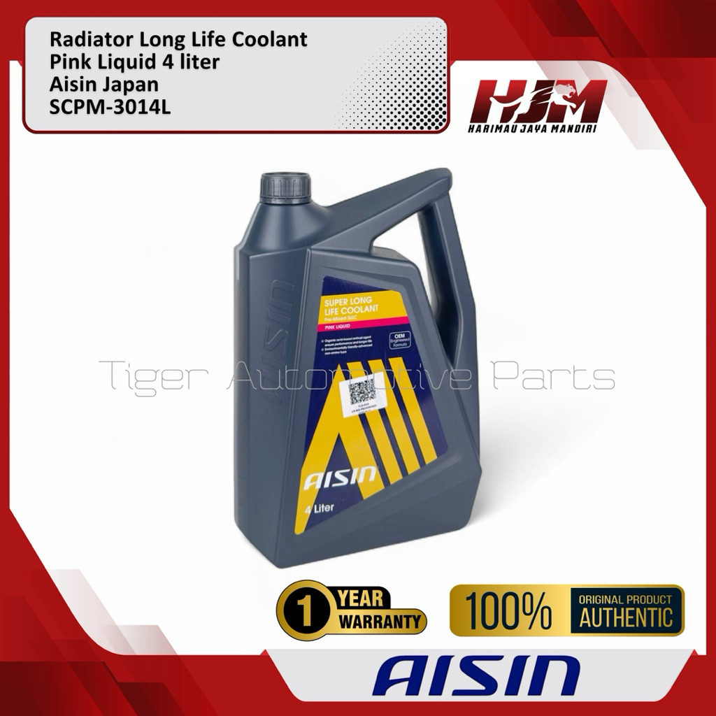 Jual Air Radiator Coolant Aisin Super Long Life Pink Liquid Original ...