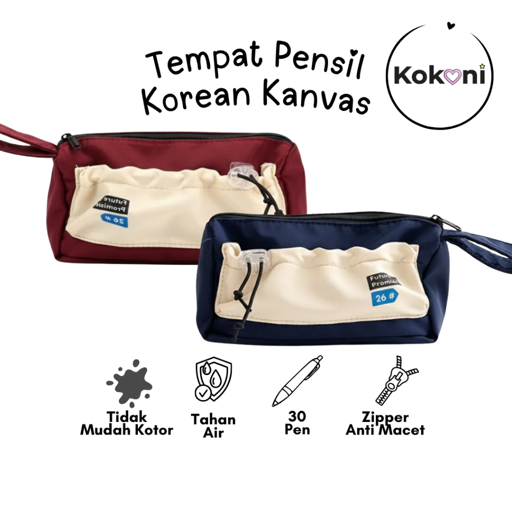 Jual Kotak Pensil Simple Estetik Tempat Pensil Kapasitas Besar | Tidak ...