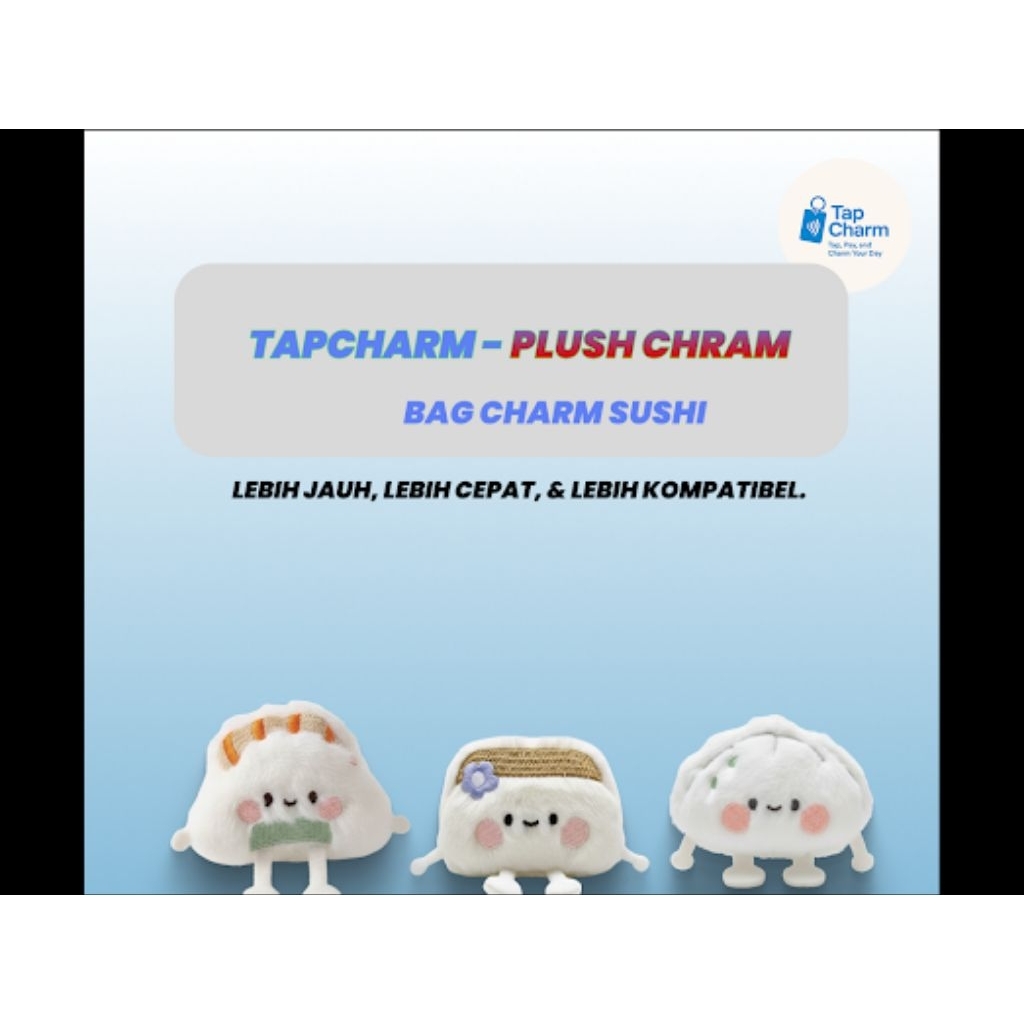 Jual plush charm emoney/brizzi/tapcash/flazz sushi series | Shopee ...