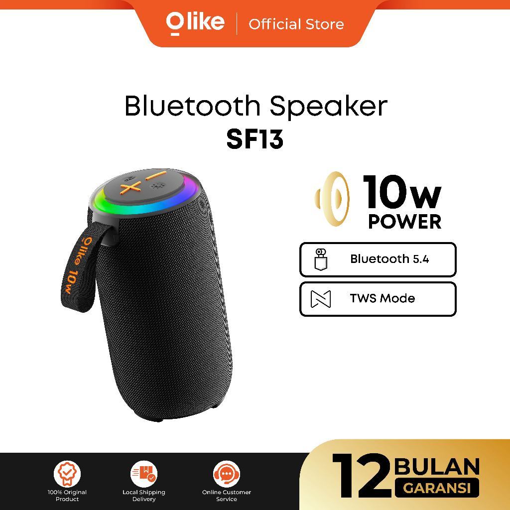 Jual [NEW PRODUCT] Olike Speaker Bluetooth SF13 Upgraded Sound With 10W ...
