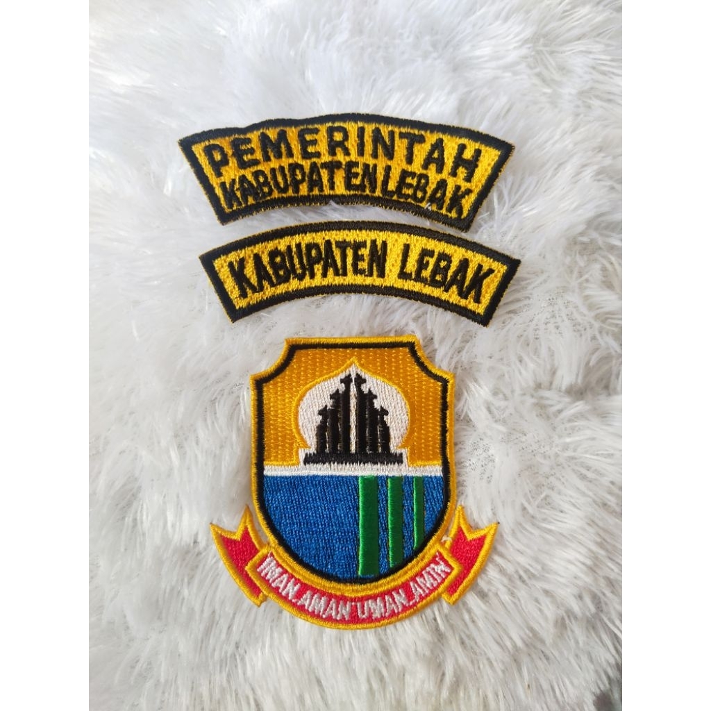 Jual LOGO KABUPATEN LEBAK BORDIR | Shopee Indonesia