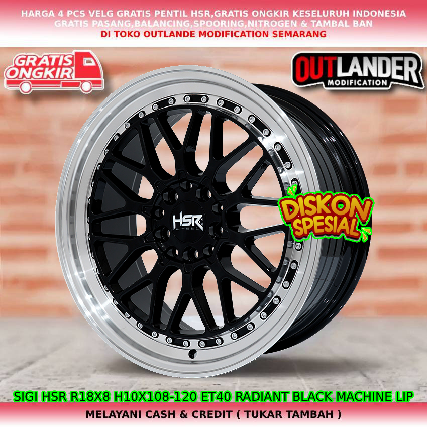 Jual Velg racing hsr untuk mobil Volvo XC60 Volvo XC90 Volvo S60 Volvo ...
