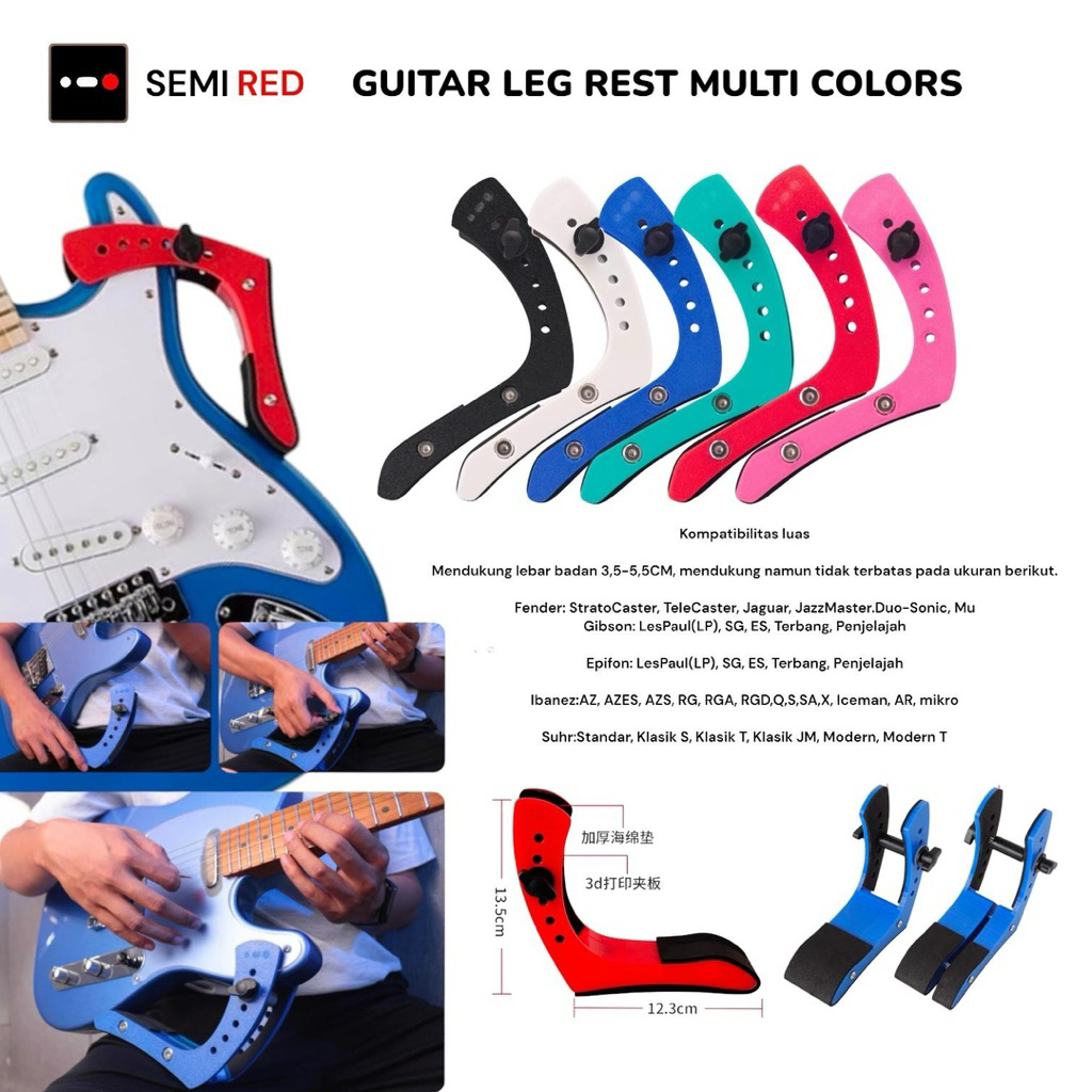 Jual Guitar LEG REST, Penyangga Gutar Multi Colors | Shopee Indonesia