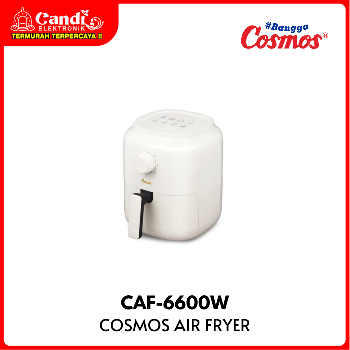 Jual COSMOS Air Fryer 3 Liter Vanilia Series CAF-6600W | Shopee Indonesia