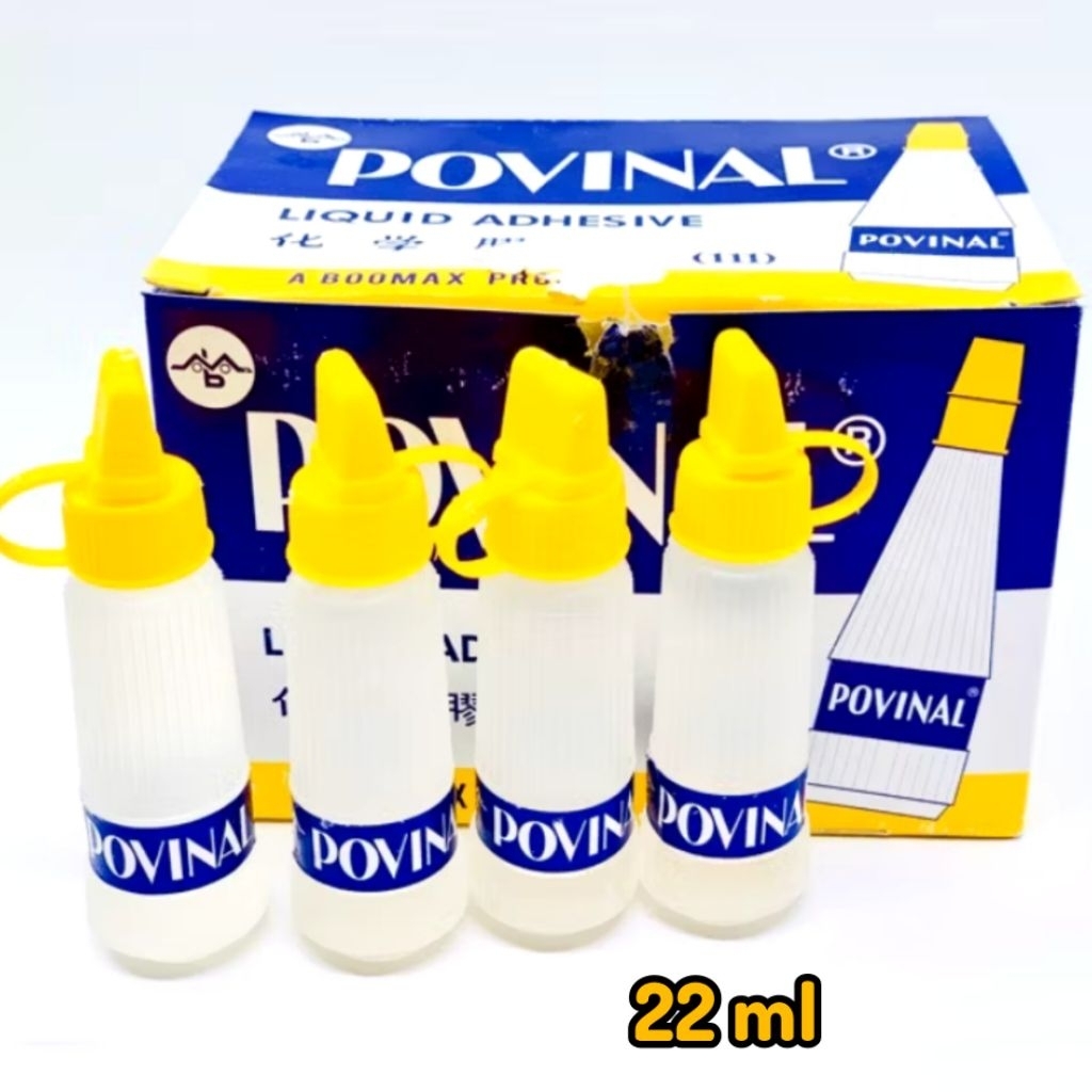 Jual Lem Povinal 111 / Lem Kertas / Lem Cair 22 ml | Shopee Indonesia