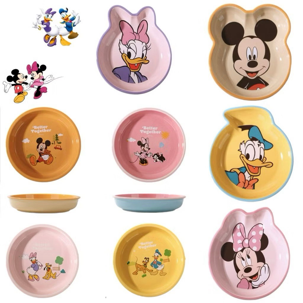 Jual Disney Ceramic Plate with Cartoon Shape Piring Keramik | Shopee ...